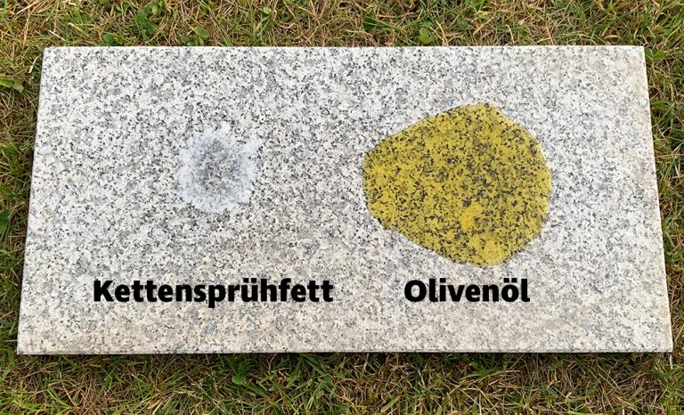 ölflecken Von Steinen Entfernen