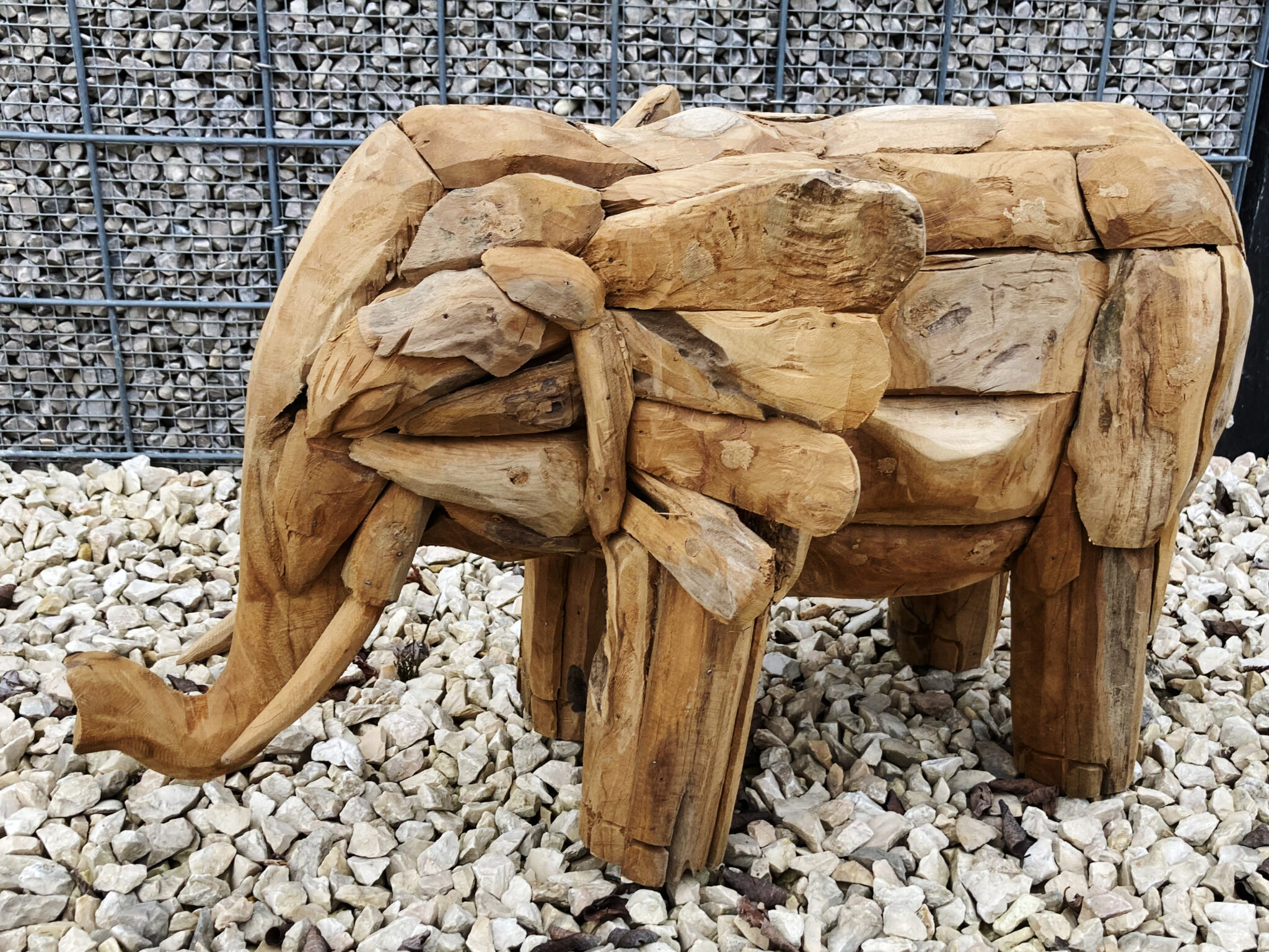 Holzdeko in Teakholzoptik - NATURSTEINPARK HORN